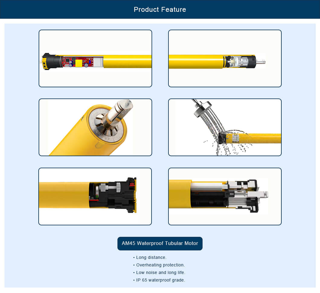 Electric Control Window Motor Receiver 24V DC Louver Pergola Rolling ...